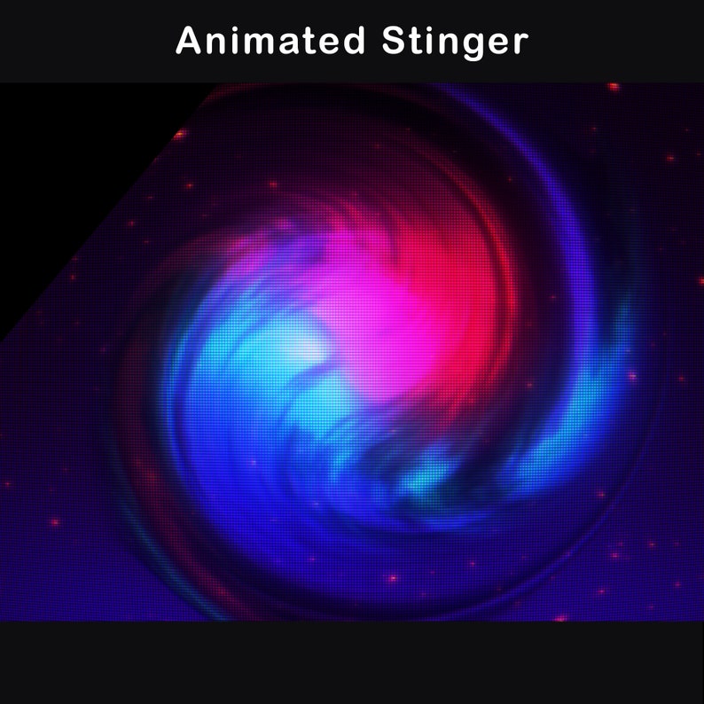 90s Retro Animated Twitch Overlay Package: Stream Overlays, Alerts ...