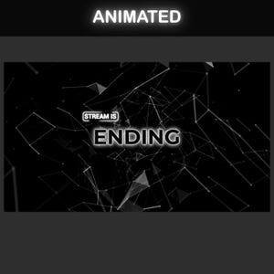 Animated Background Stream Starting Soon, Be Right Back, Dark ...
