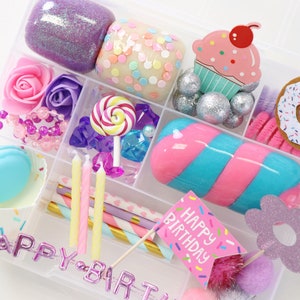 Birthday Candyland Playdough Kit, Sensory Playdough Kit, Birthday Girl ...