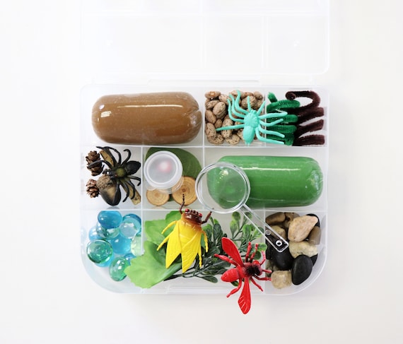 Bugs Playdough Kit Realistic Sensory Kit Bug Life Play Dough | Etsy