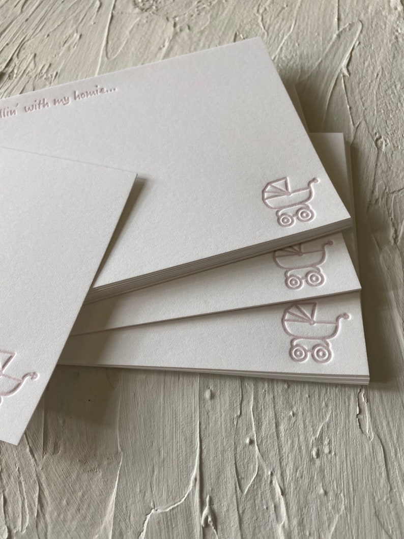 Letterpress Baby Announcement / Baby Cards / Custom Nursery Cards ...