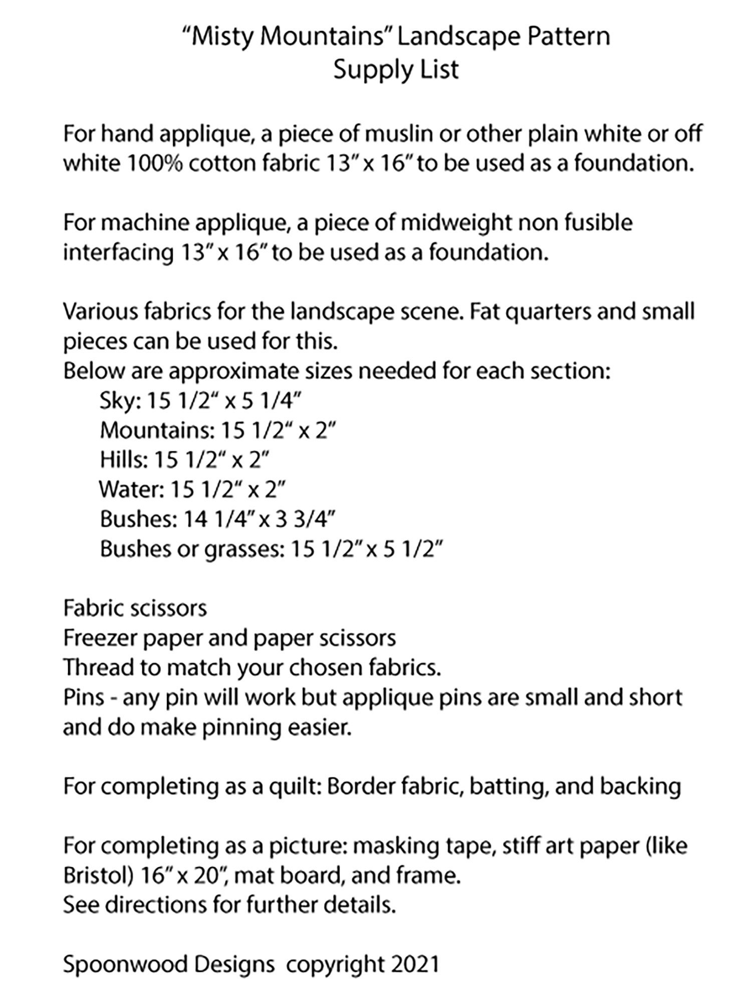 Misty Mountains Fabric Landscape Pattern - Etsy