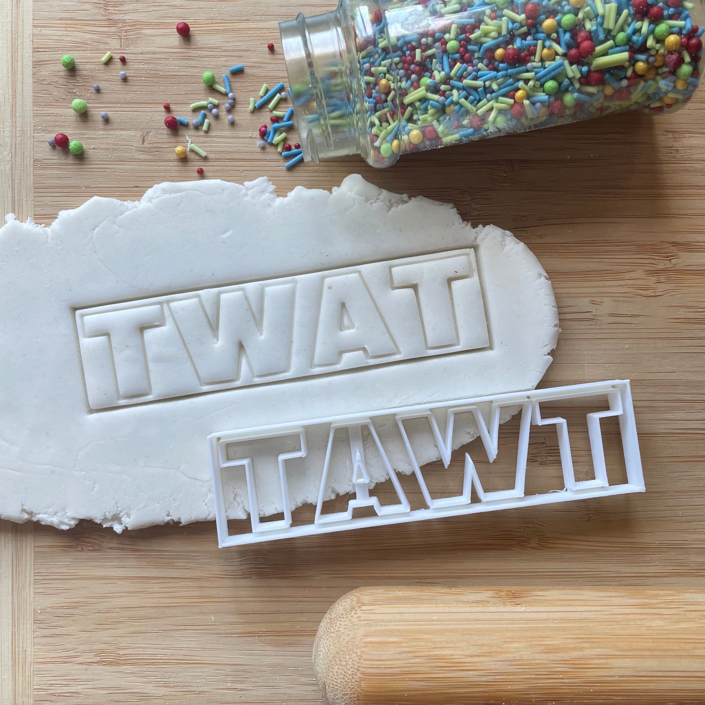 Insult Cookie Cutters Rude Cookie Cutter for Mean People - Etsy