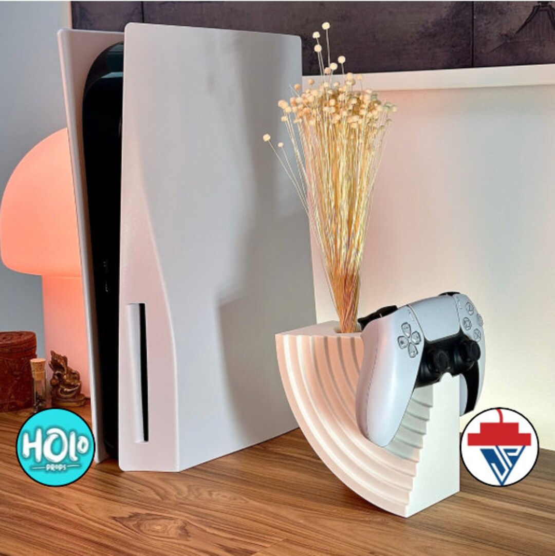 Modern Moon Game Controller Stand - Custom Design | 28 Colors | Jago's ...