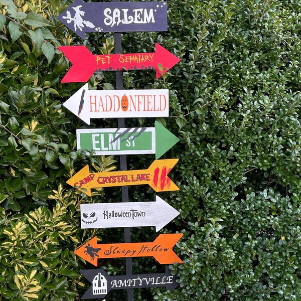 Horror Wooden Signs - Etsy