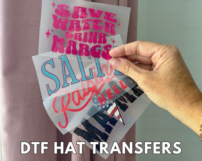 Trucker Hat DTF Patches Gangsheet, Pre Printed Dtf Gangsheet, Trucker ...