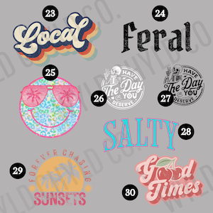 DTF Transfers, Trucker Hat Patch, Dtf Hat Prints, Heat Press Transfer ...