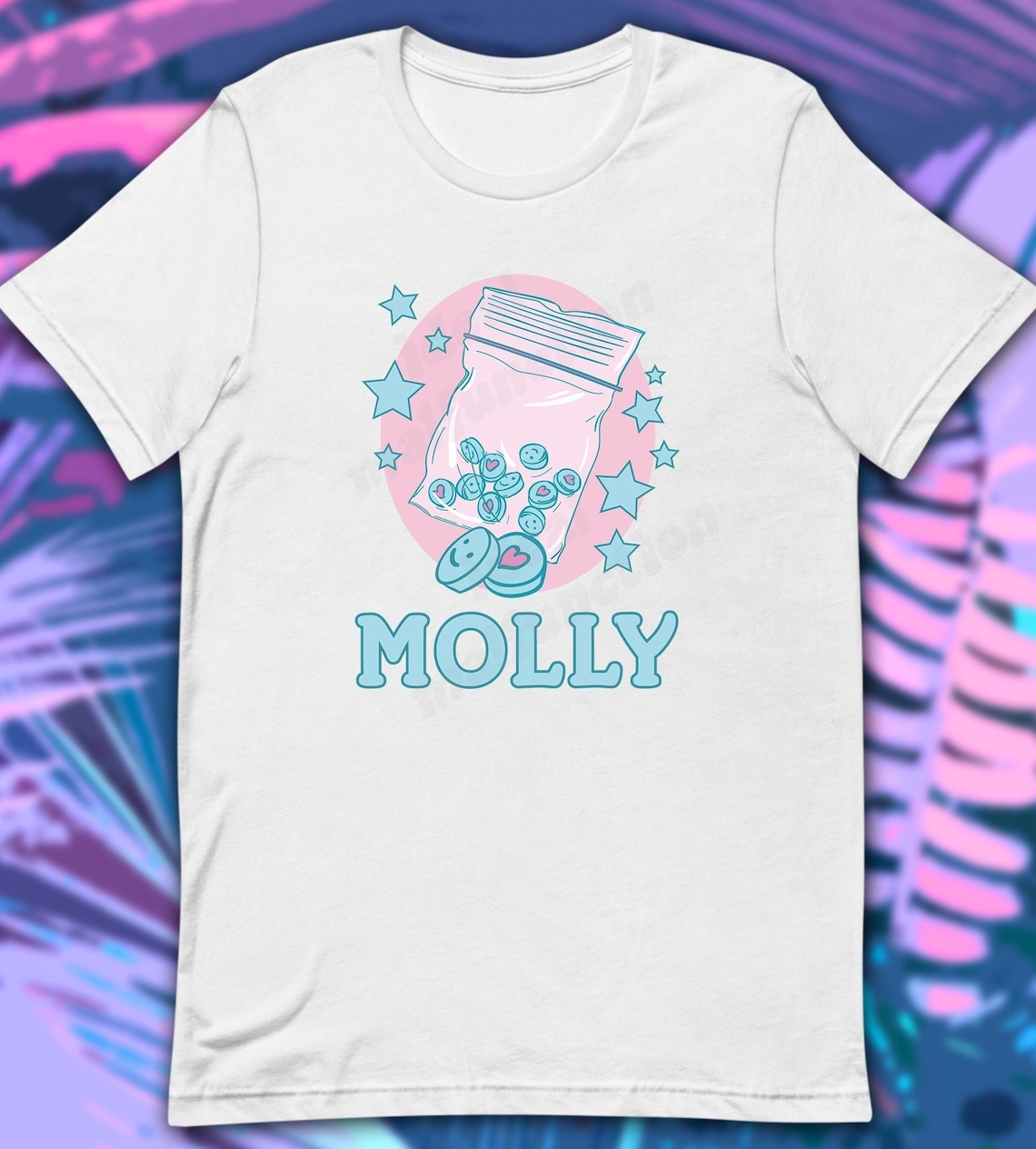 Molly Ecstasy MDMA Shirt, Aesthetic Pastel Tee, Cute Rave Outfit, Gift ...