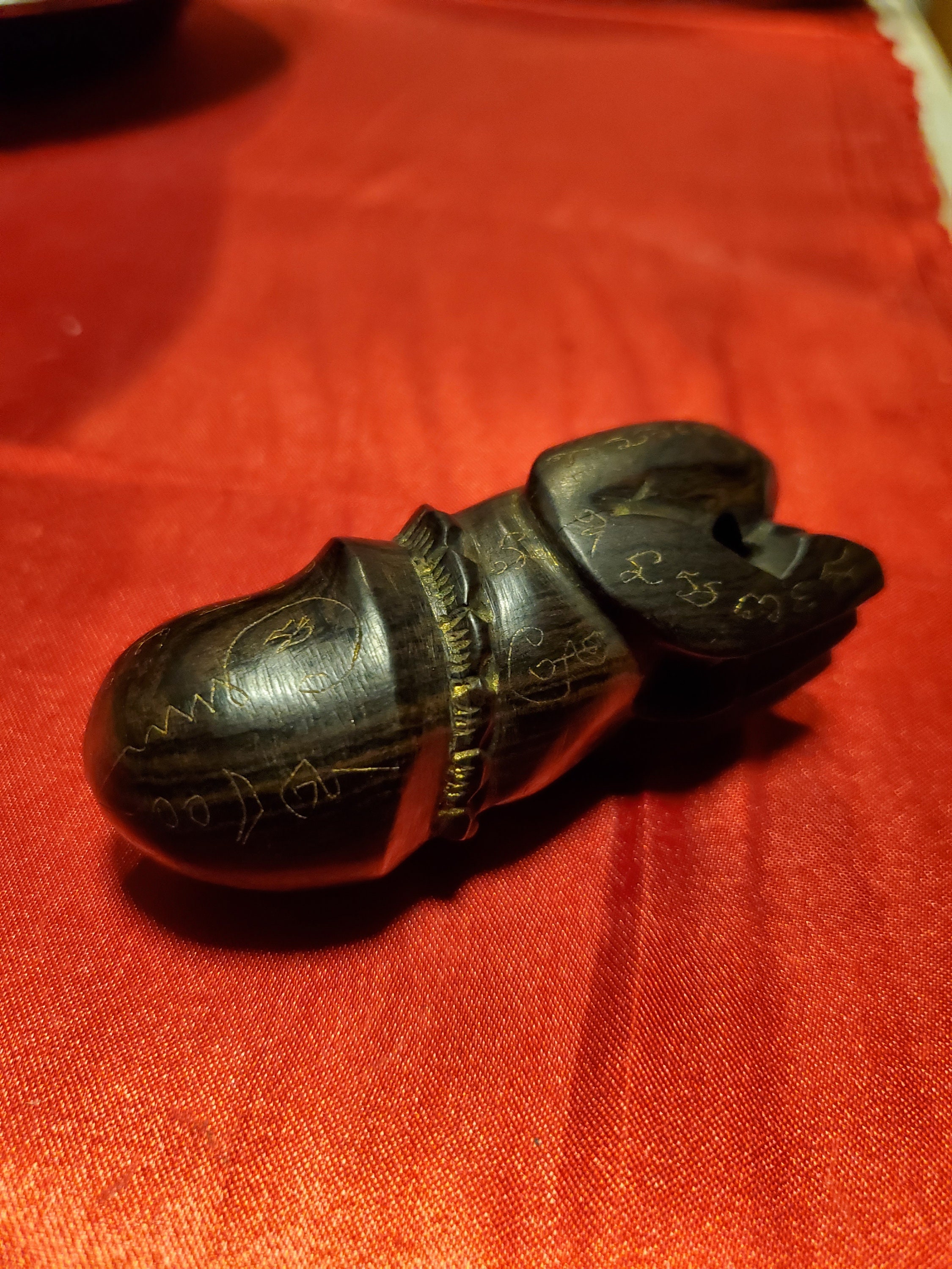 Palad Khik With Khom Script Sacred Bead and Powder - Etsy