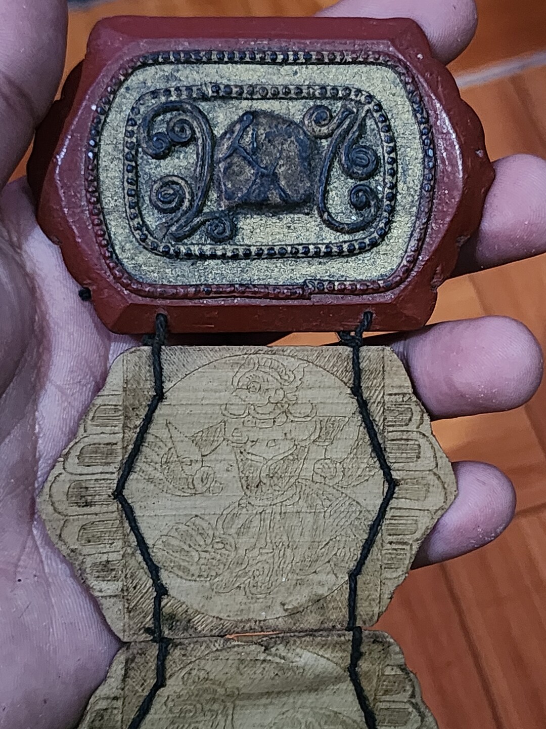 Vintage Burmese Himmapan Deity Chart - Etsy