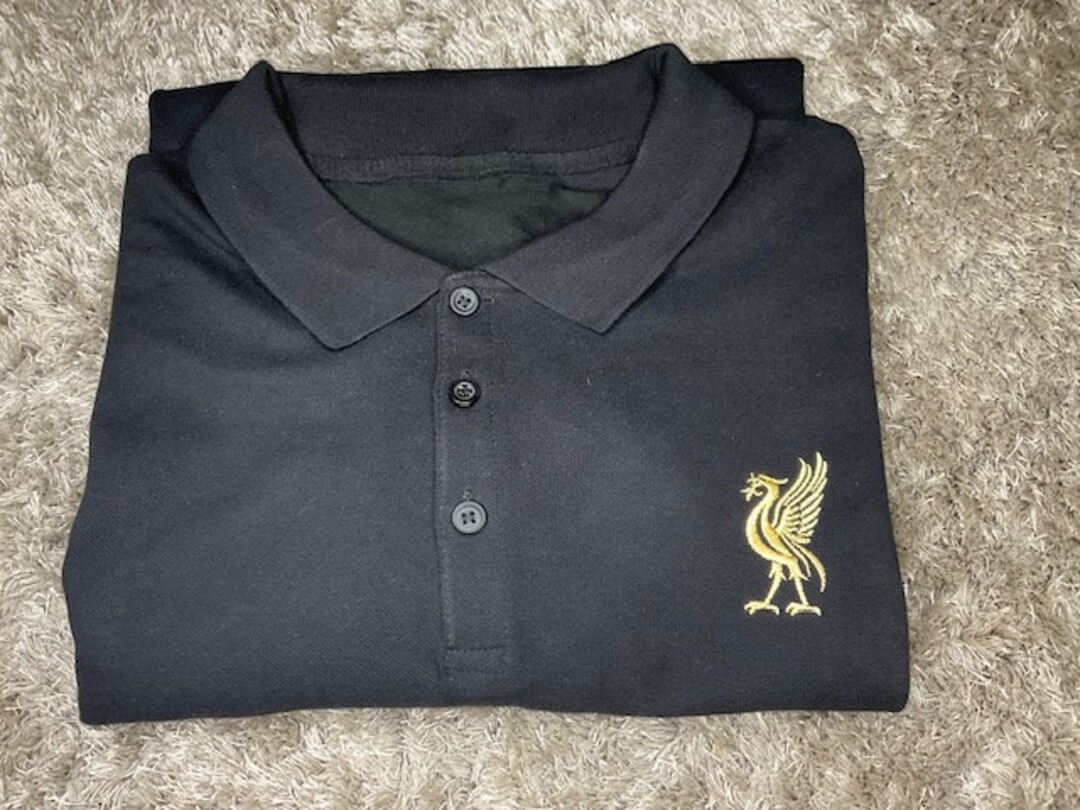 Liverpool Polo Shirt With Embroidered Logo - Etsy