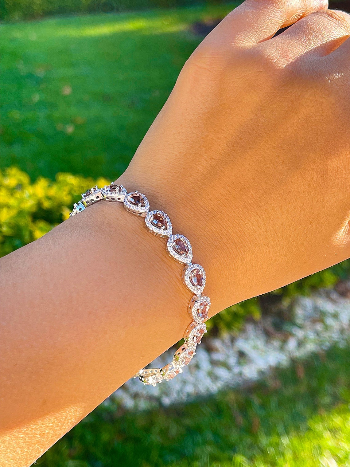 Zultanite Silver Women's Bracelet Zultanite Gemstone | Etsy