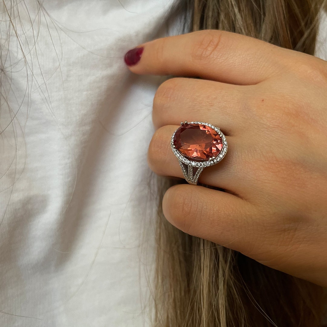 Zultanite Stone Ring, Color Changing Stone Ring, Turkish Sultan Ring ...