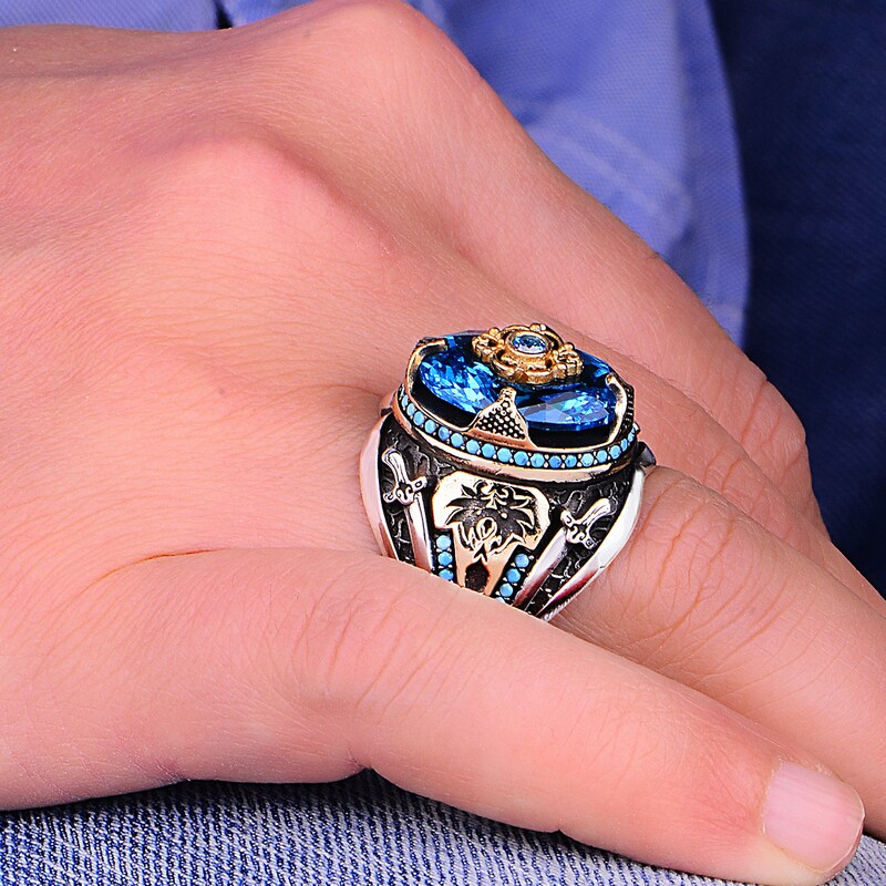 Ottoman Men Ring - Etsy