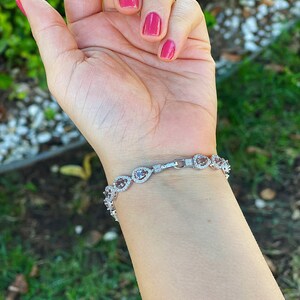 Zultanite Silver Women's Bracelet, Zultanite Gemstone Silver Bracelet ...