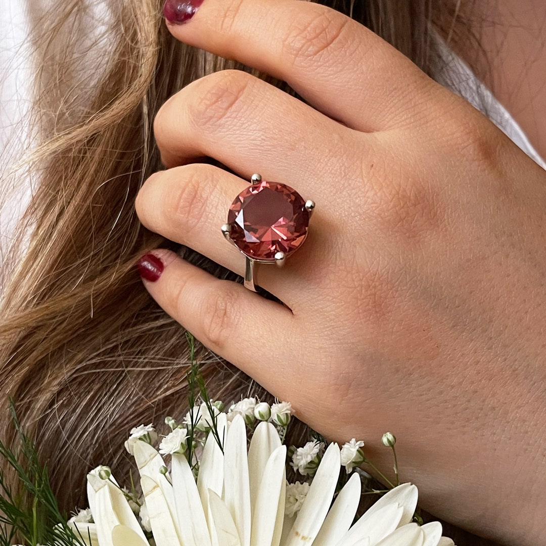 Silver Women Ring, Zultanite Stone Silver Ring, Color Changing Stone ...