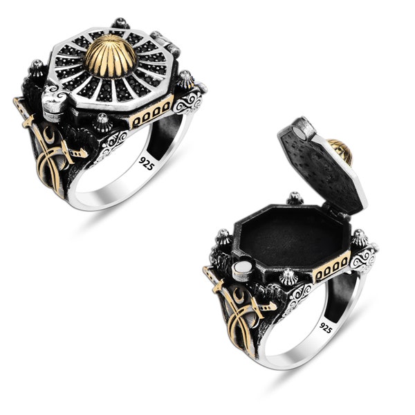 Compartment Ring - Etsy