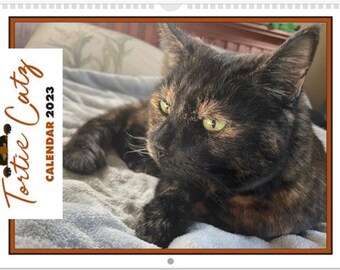 Tortoiseshell Cat Calendar - Etsy