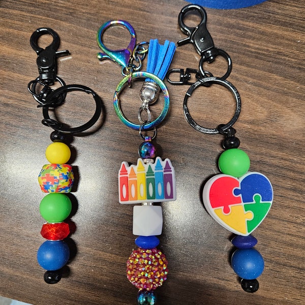 Autism Key Chain - Etsy