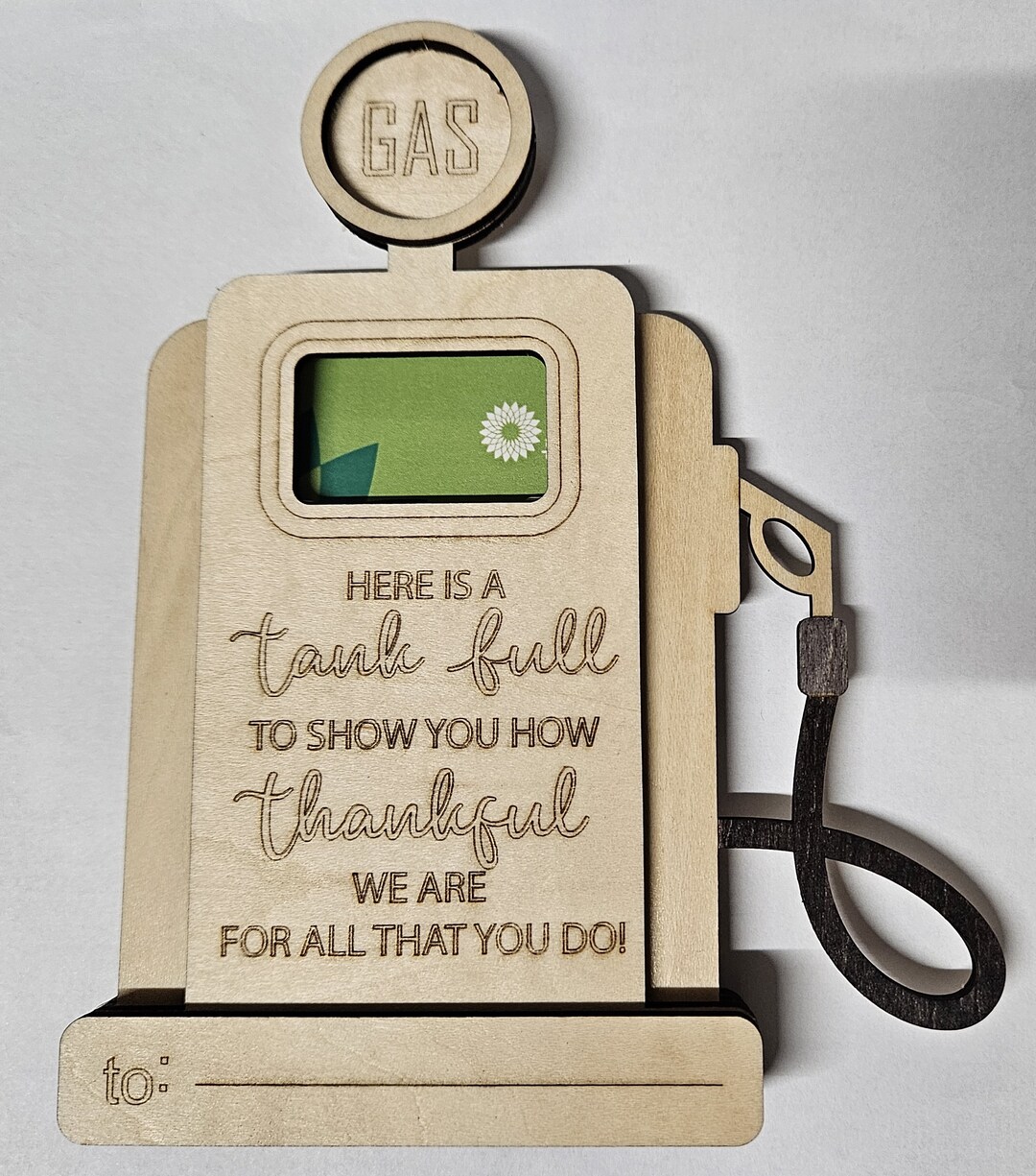 Gas Gift Card Holder - Etsy
