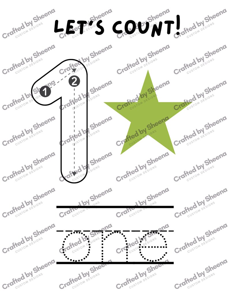 Colors and Numbers Activity Book - Etsy