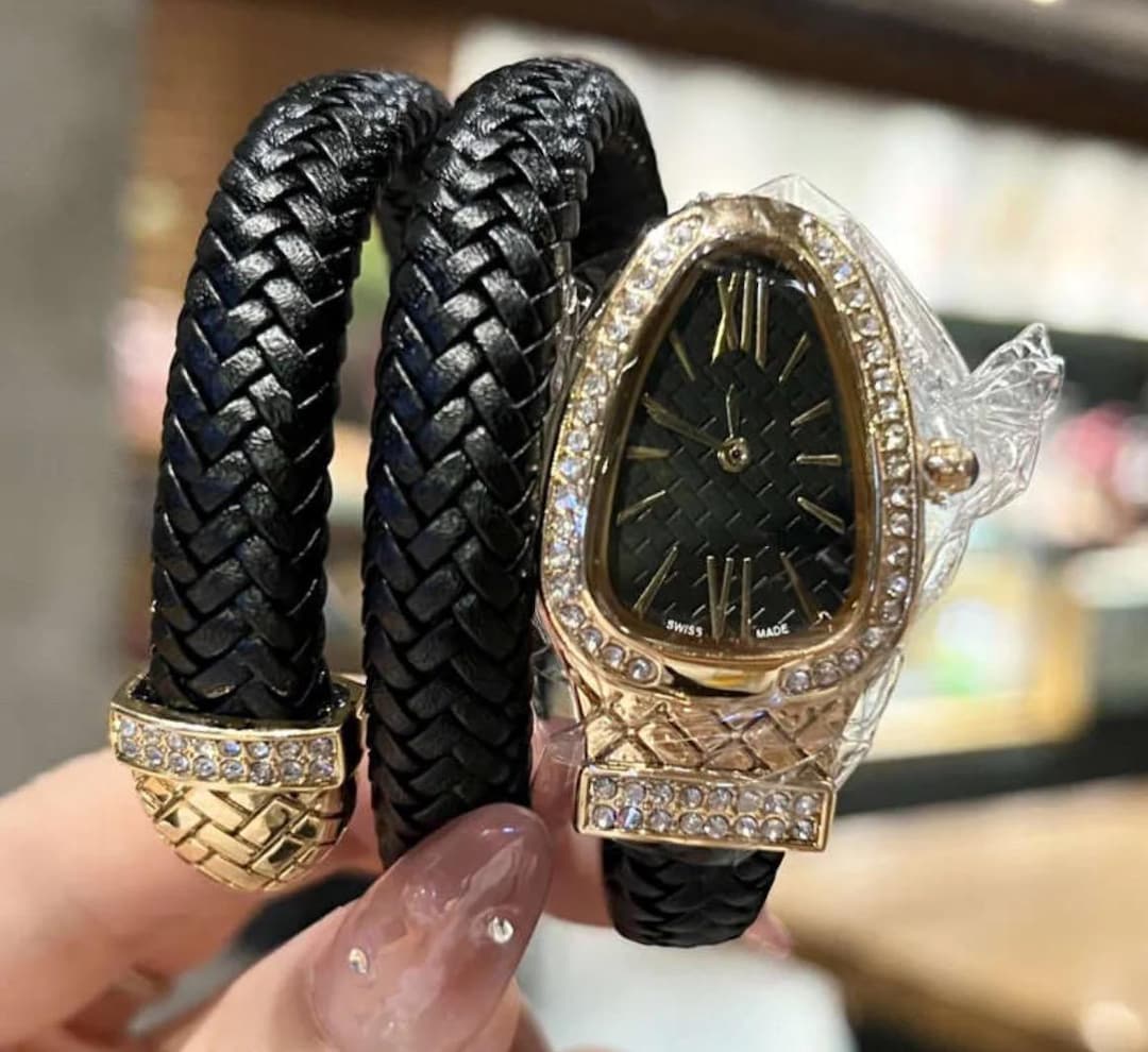 Luxury Snake Wristwatch, Snake Watch, Women Watches, Snake Watch, Gifts ...