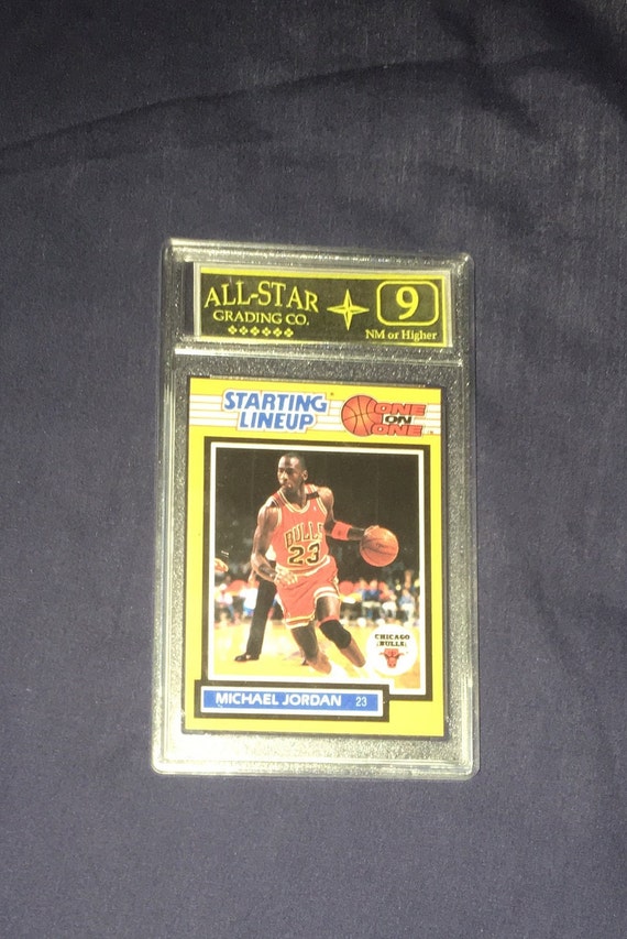 Michael Jordan 1989 NBA Kenner Starting Lineup RP Art Print - Etsy