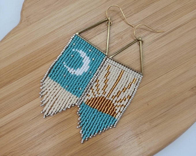 Fireweed Two Drop Earring Pattern - Etsy Canada
