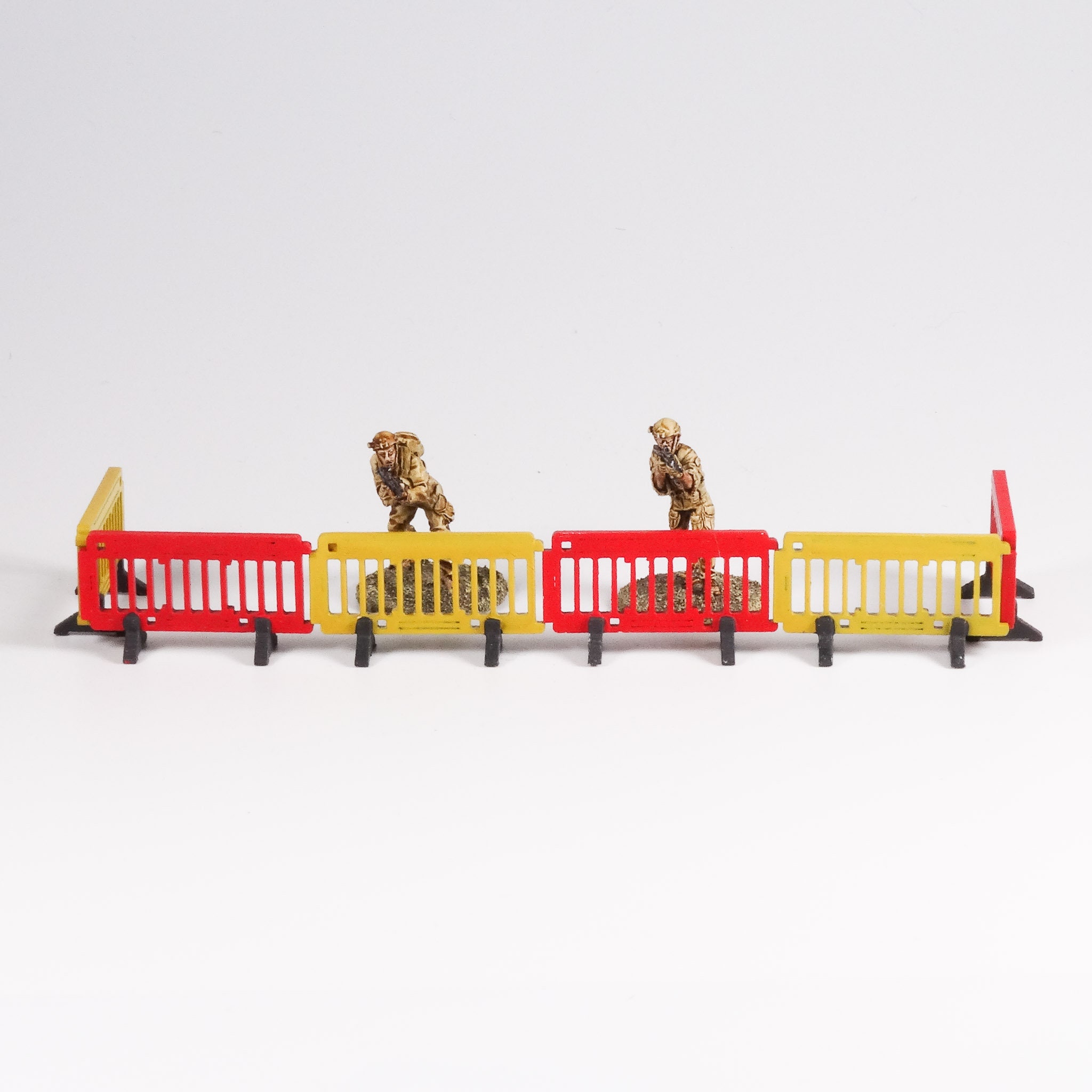 28mm Modern Plastic Safety Barriers Model Kit X 6 - Etsy