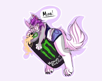 Monster Energy Furry - Etsy