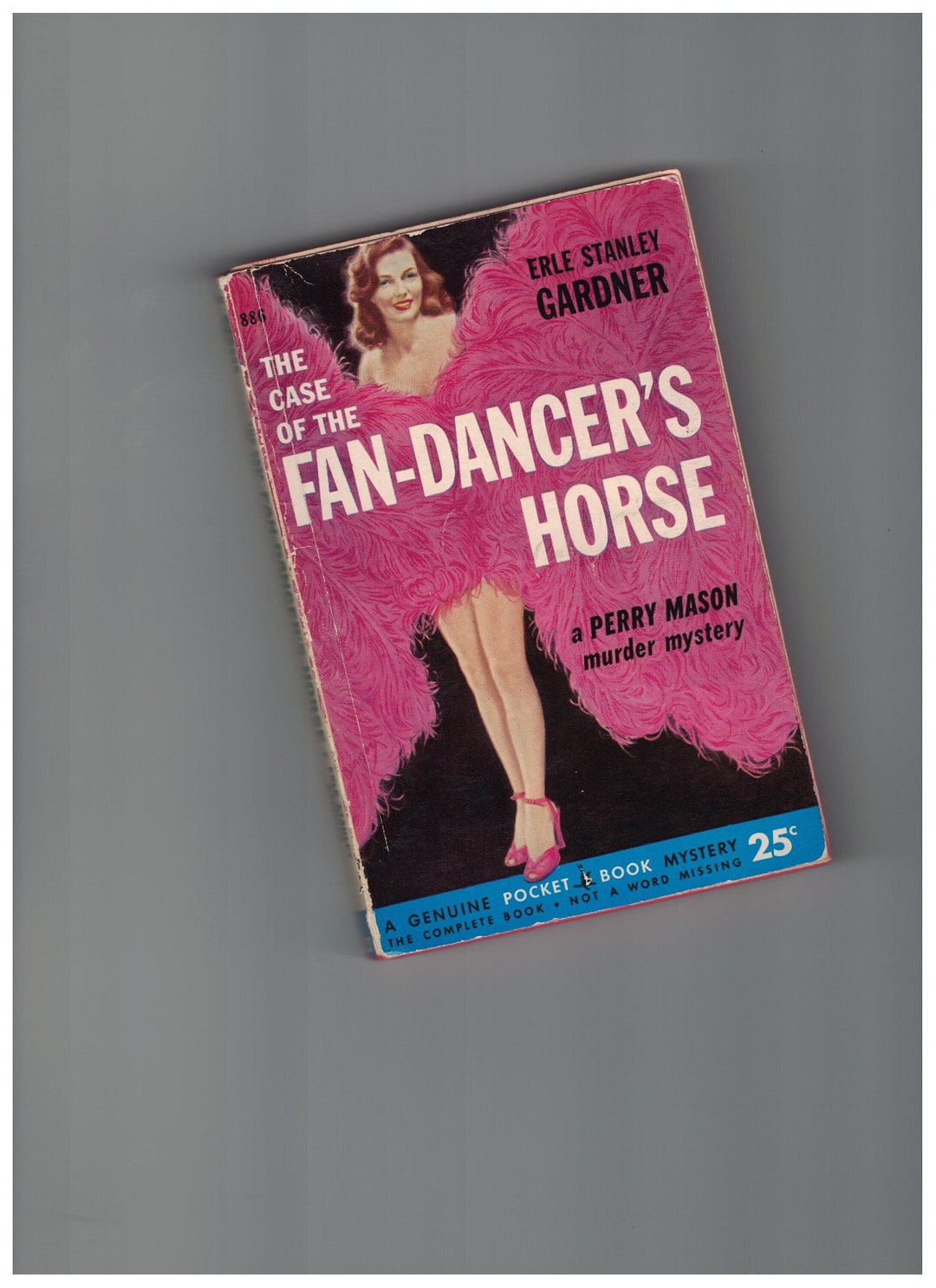 Pulp Novel THE Case of the FAN-DANCERS Horse by Erle Stanley Gardner ...