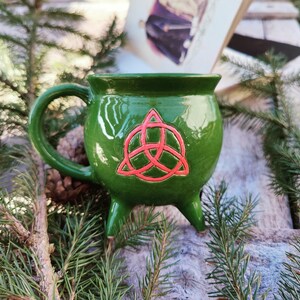 Cup Book of Shadows Halliwell Charmed Tea Coffee Handmade Ceramic - Etsy