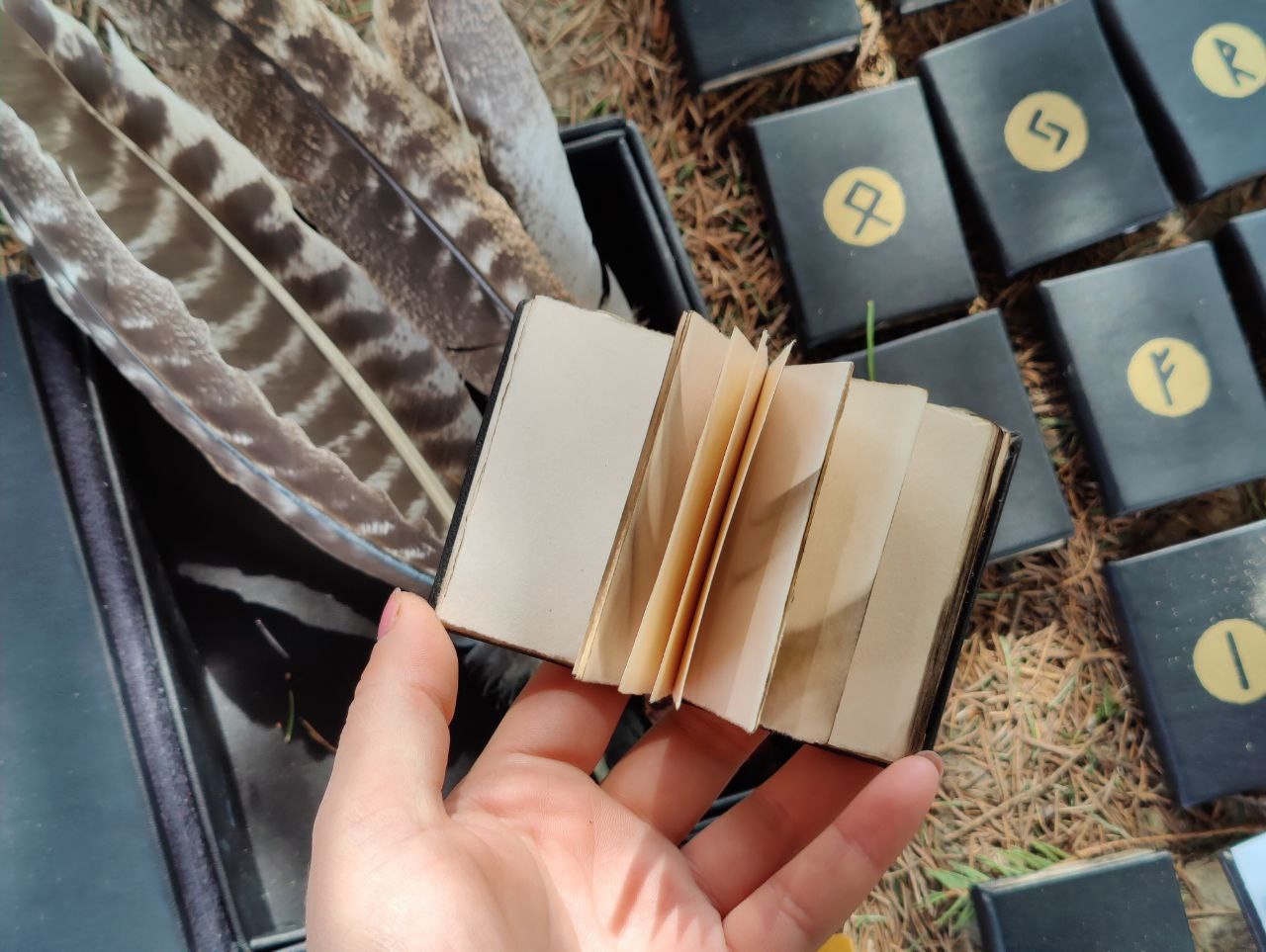 Box With Runes Set of Runes in Box Viking Runic Handmade - Etsy