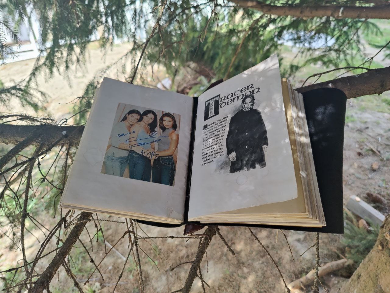 The Book of Shadows Charmed Notebook Journal BOS Wicca Art | Etsy Australia