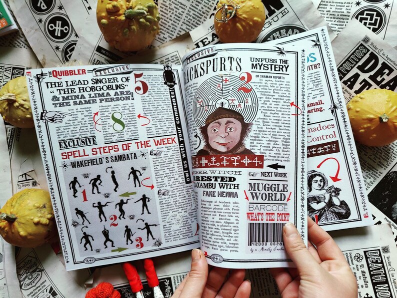 The Quibbler Magazine - Etsy