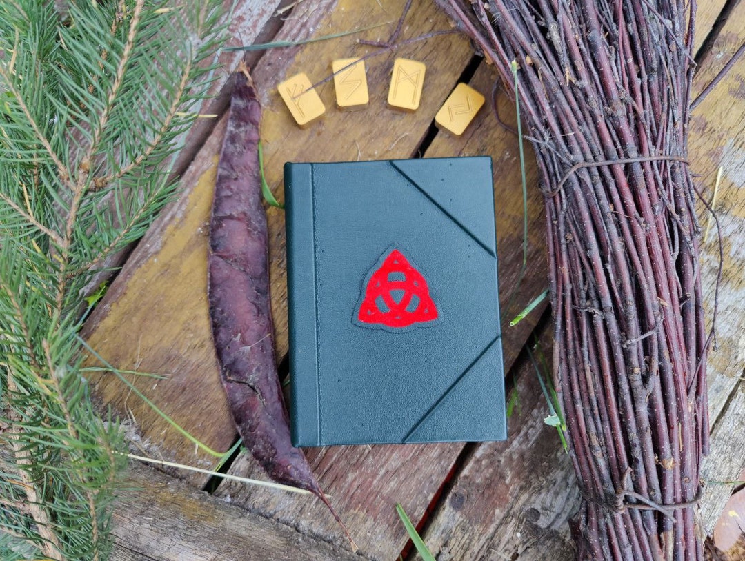 Notebook Book of Shadows Wicca Charmed Blank Pages Delivery From USA - Etsy