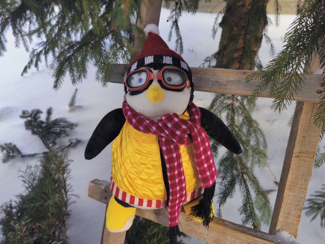 Huggsy Spielzeug Hugsy Pinguin Geschenk Joey Tribbiani Puppe Tier ...