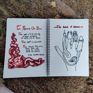 The Book of Shadows Charmed Brain Drain BOS - Etsy