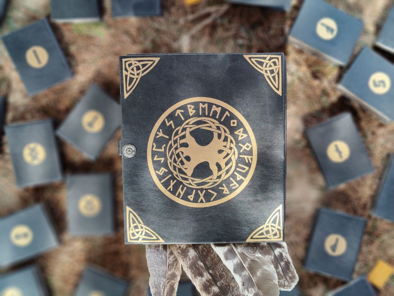 Box With Runes Set of Runes in Box Viking Runic Handmade - Etsy