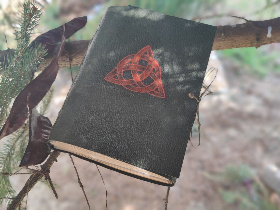 The Book of Shadows Charmed Notebook Journal BOS Wicca Art - Etsy