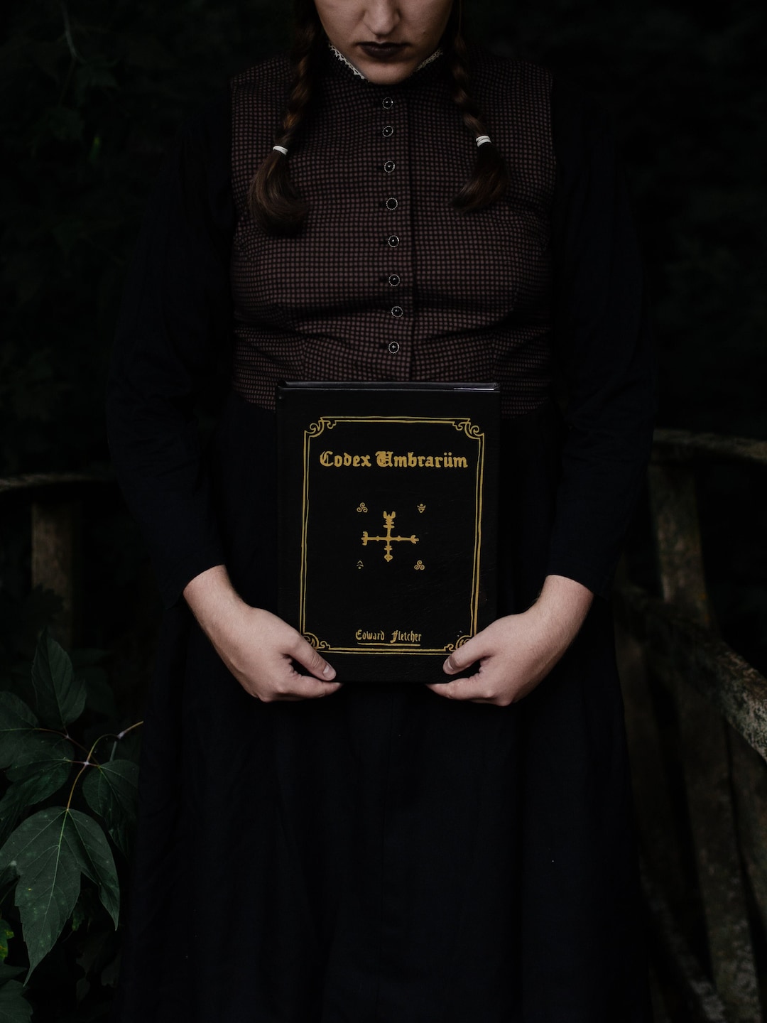 Codex Umbrarum Book of Shadows Spell Book Wednesday Design: Grimoire ...