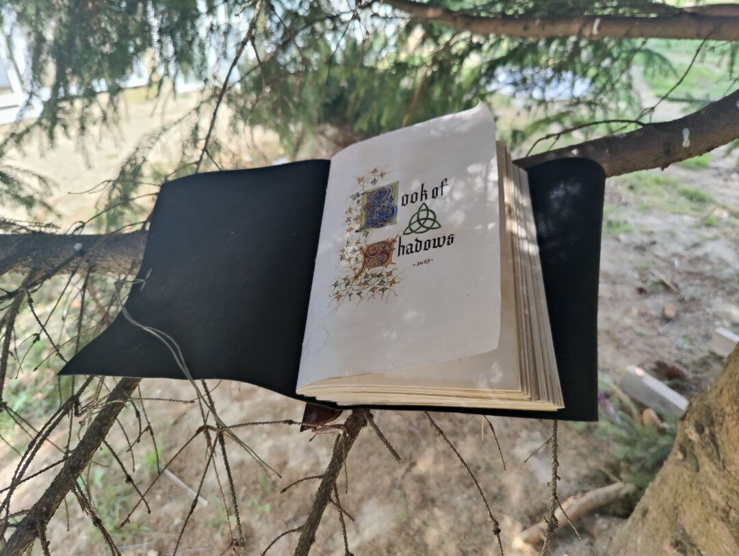 The Book of Shadows Charmed Notebook Journal BOS Wicca Art - Etsy