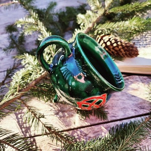 Cup Book of Shadows Halliwell Charmed Tea Coffee Handmade Ceramic - Etsy