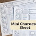 DND Barbie Themed Character Sheet PDF Printable File Digital Download ...