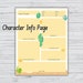 DND Cactus Themed Character Sheet - PDF Printable File - Digital ...