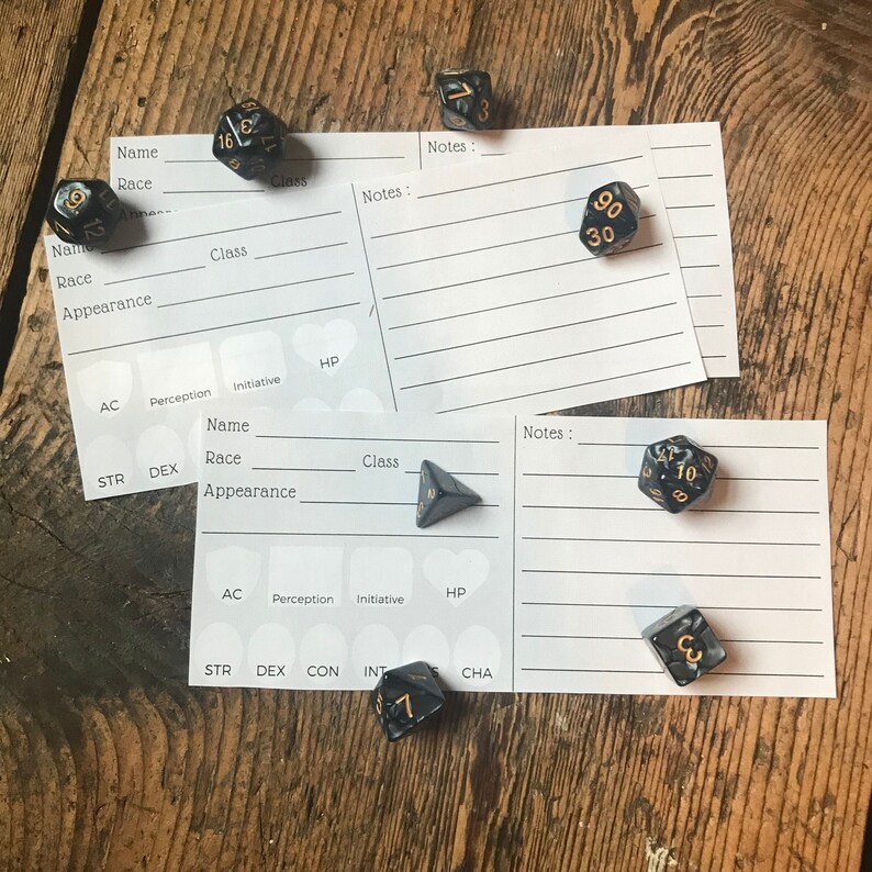 DND Party Tracker - Keep Notes on Your Pcs : DM Binder Must Have ...