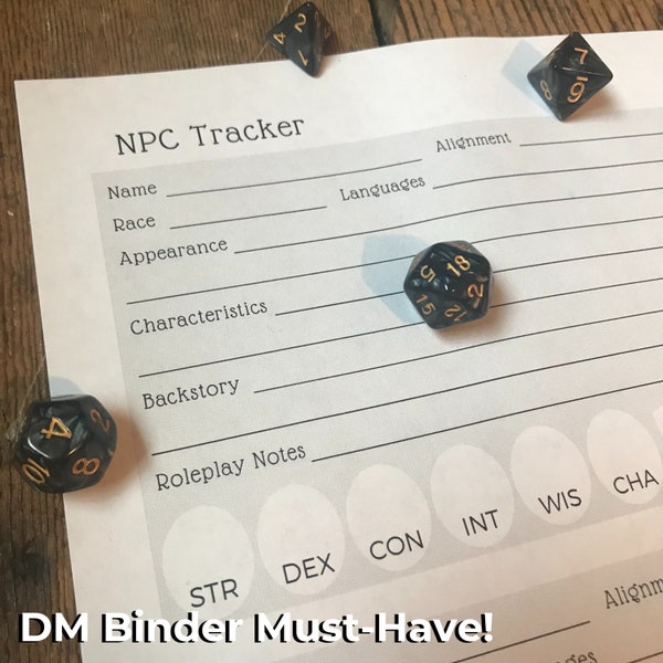 Dnd Campaign Binder - Etsy