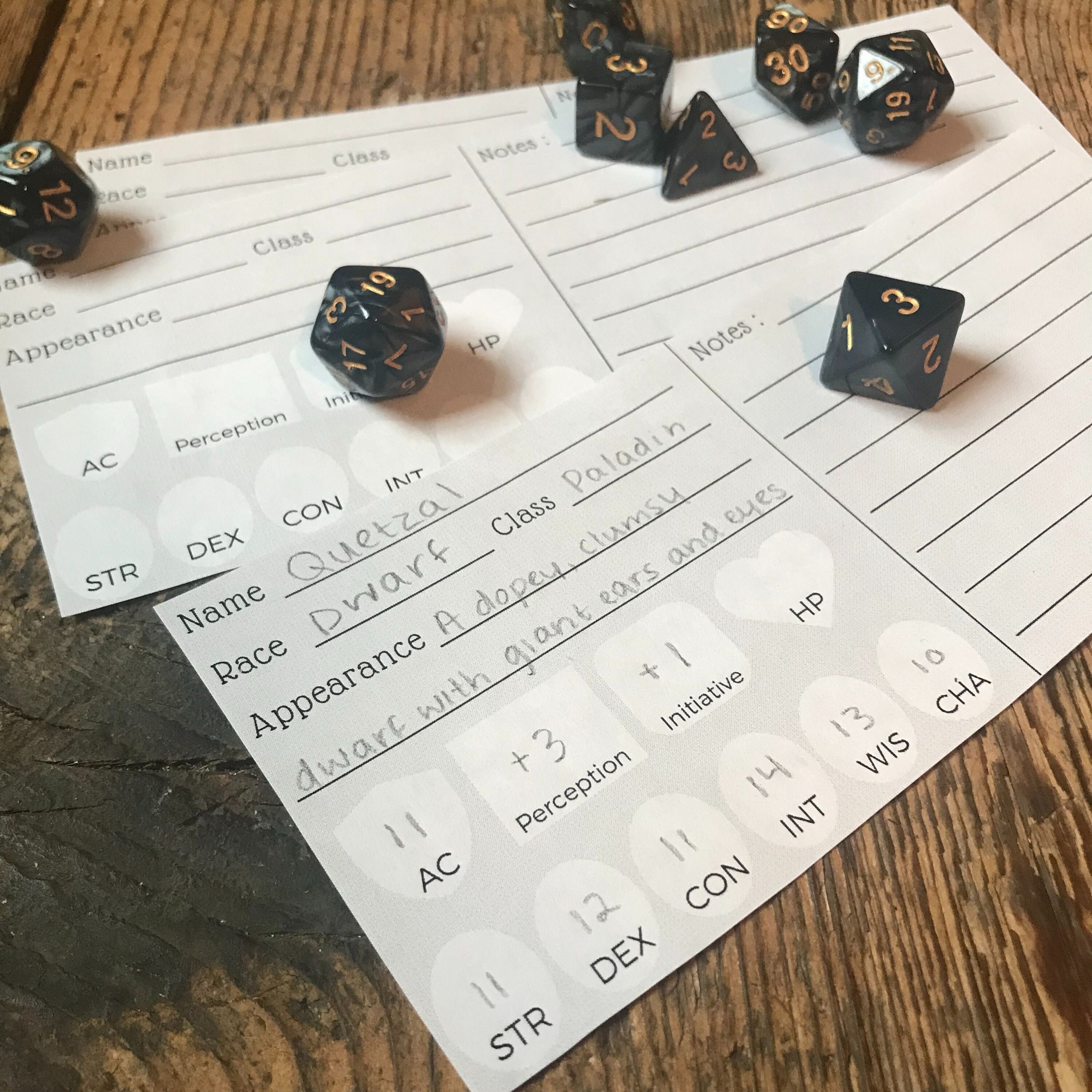 DND Party Tracker Keep Notes on Your Pcs : DM Binder Must Have ... PDF ...