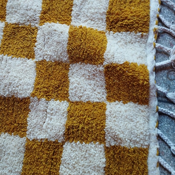 Checkered Rug - Etsy