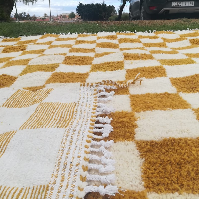 Checkerboard Rug - Etsy